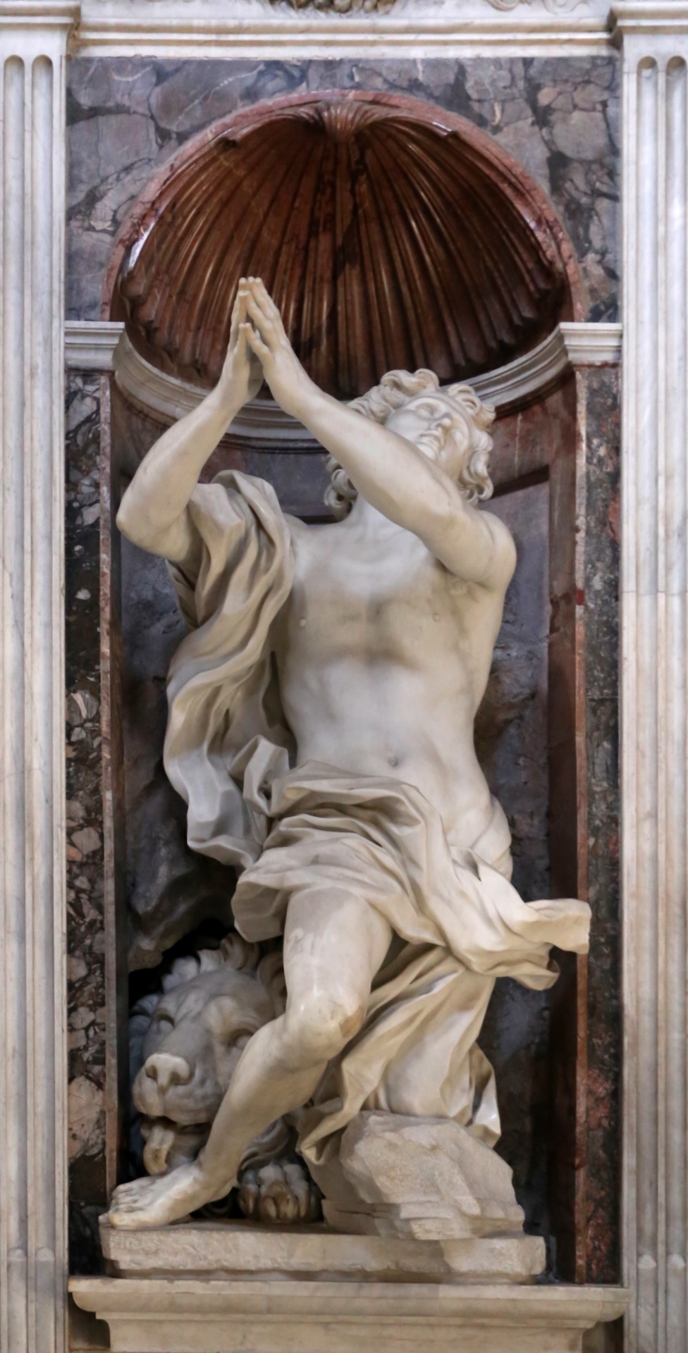 Daniel and the Lion (c.1655), Gian Lorenzo Bernini (1598 – 1680 ...